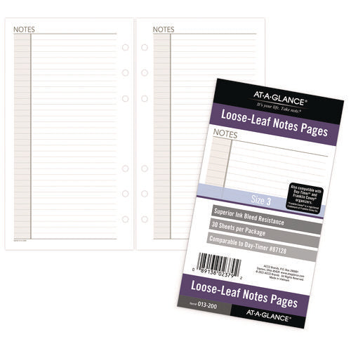 REFILL,SMALL,NOTE PAGES – Alpine Supply, Inc.