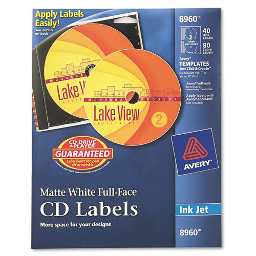 Customize your CDs for easy identification and organization. Add eye ...