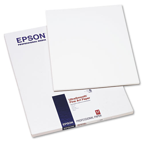 100% cotton hot press paper with a coating on both sides for extra ...