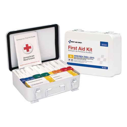 Complete first aid kit contains everything needed to maintain safety in ...