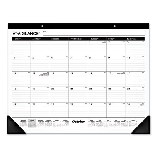 Classic lined format. One month per page with ruled blocks and lined ...