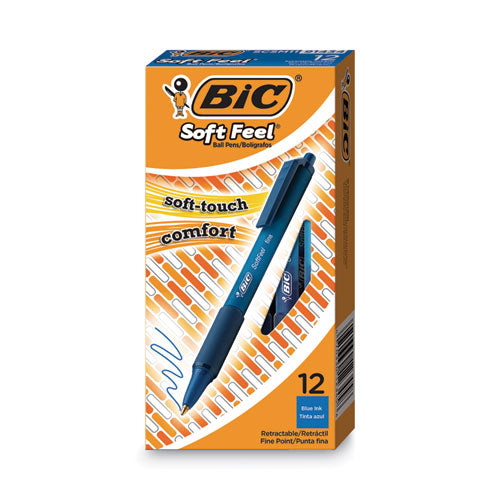 Retractable ballpoint features a unique, Soft Feel® barrel for ultimate ...