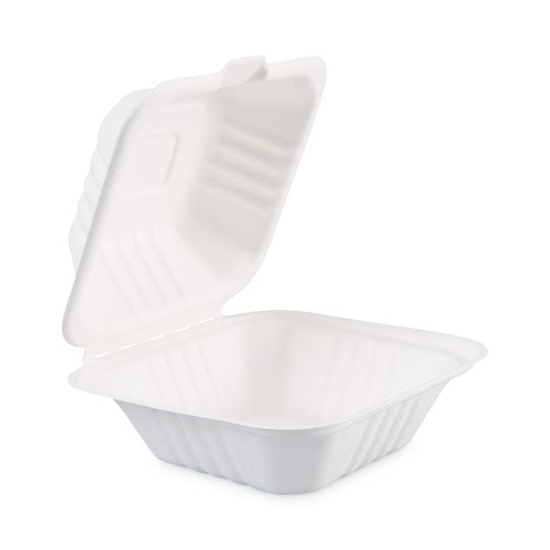 Clamshell shaped, self-closing, pre-assembled, food containers. Strong ...