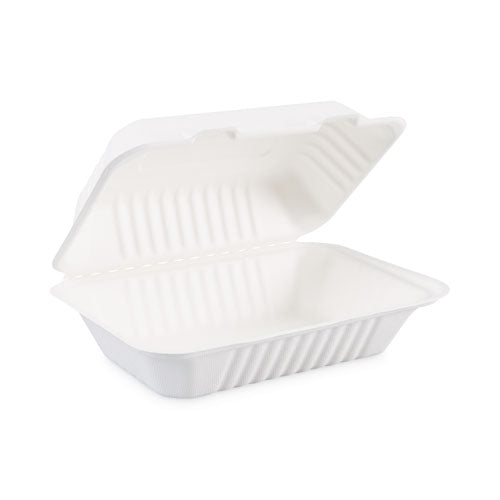 Clamshell shaped, self-closing, pre-assembled, food containers. Strong ...