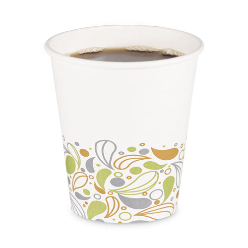 Printed paper hot cups are perfect for serving coffee, tea, and other ...