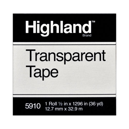 TAPE,TRANS,1/2X1296,CLEAR – Alpine Supply, Inc.