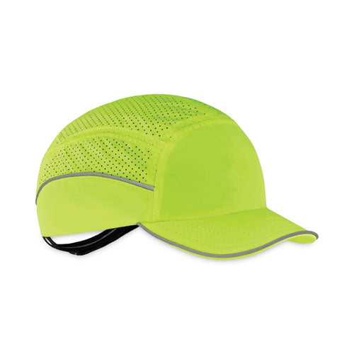 A comfortable and stylish hat with a ventilated impact-resistant shell ...