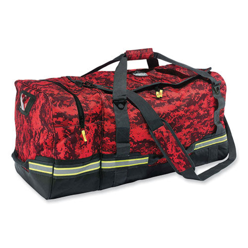 This firefighter turnout bag is designed to organize and haul bulky ...