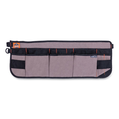 This tool waist apron features 14 pockets to keep tools organized and ...