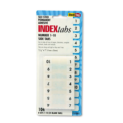 TAB,NUMBER,1-10,SIDE,WE – Alpine Supply, Inc.