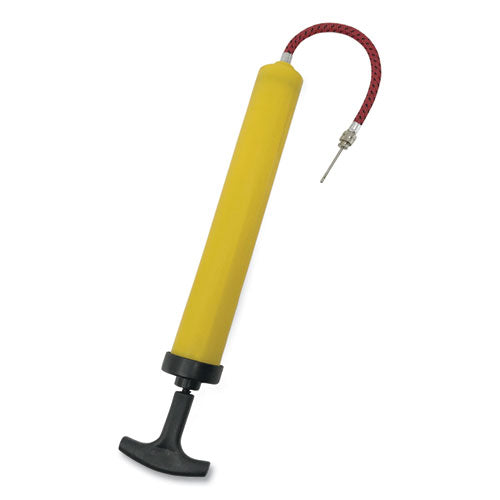The Champion Sports 12-inch Plastic Hand Pump is your portable solution ...
